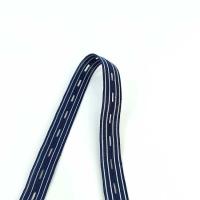 China Rich Size Verified Factory New Design Waistband Elasticated Waistband Webbing Wave Pattern Elastic Band for sale