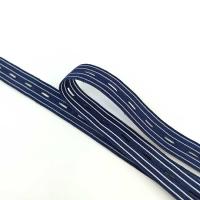 China Rich Size Verified Factory New Design Waistband Elasticated Waistband Webbing Wave Pattern Elastic Band for sale