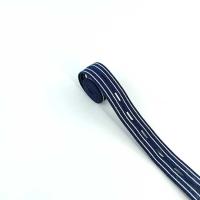China Rich Size Verified Factory New Design Waistband Elasticated Waistband Webbing Wave Pattern Elastic Band for sale