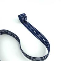 China Rich Size Verified Factory New Design Waistband Elasticated Waistband Webbing Wave Pattern Elastic Band for sale