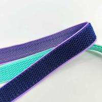 China China factory New Design Jacquard Elastic Webbing Elastic Waistband Custom Stripe Webbing Elastic Woven Band for sale