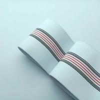 China Custom size colorful factory wholesale jacquard glitter elastic band for clothing for sale