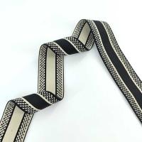 China Fast Delivery underwear custom nylon jacquard woven knitted wide elastic bands for clothes for sale