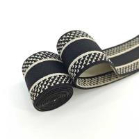 China Fast Delivery underwear custom nylon jacquard woven knitted wide elastic bands for clothes for sale