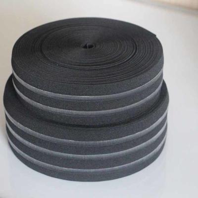 China Webbing free design custom spandex webbing material transparent mesh fish silk elastic wide waistband for sale