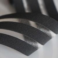 China Webbing free design custom spandex webbing material transparent mesh fish silk elastic wide waistband for sale