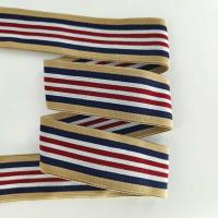 China Custom adjustable wig elastic band fancy woven fabric elastic band durable elastic band in china for sale