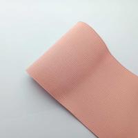 China Fast Delivery Wide Elastic Band Yarn-dyed Elastic Webbing Pink Elastic Webbing for Clothing for sale