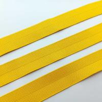 China Well Knitted High Elasticity Colored Yarn Woven Elastic Bands for Clothing for sale