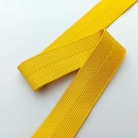China Well Knitted High Elasticity Colored Yarn Woven Elastic Bands for Clothing for sale