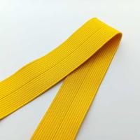 China Well Knitted High Elasticity Colored Yarn Woven Elastic Bands for Clothing for sale