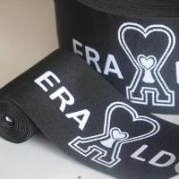 China Free Sample Eco-friendly Elastic Band Design Custom Your Own Logo O E M Underwear Jacquard Elastic Waist Band for sale