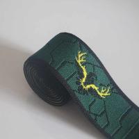 China High Grade Preferable Pricing Elastic Band Custom Colorful Private Pattern Jacquard Elastic Web Band for Clothing for sale
