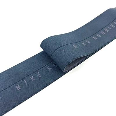 China Polyester Colorful Pattern  Custom Size Printing Elastic Band for fashion wholesale for sale