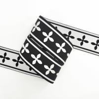 China 2-12 cm Width Customized Pattern Jacquard Colorful Elastic Band for Garments for sale