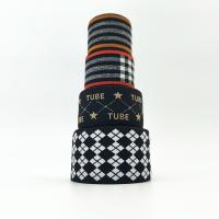 China Black White rhombic Jacquard Garments Underwear Elastic Band for sale