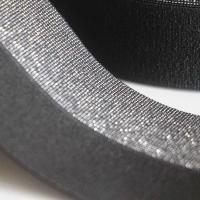 China Comfortable Plush Black and Elastic Band Elastic Trim Sewing Elastic Band for sale