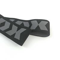 China Fast Delivery Elastic Band Customized Waistband Black Jacquard Elastic Web Band for Clothing for sale