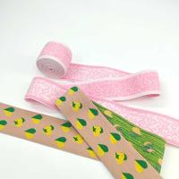 China High Quality and Cost Efficiency Decoration Jacquard Elastic Web Band for skirt for sale