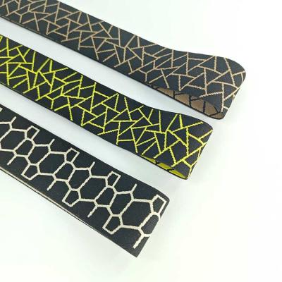 China Hot Sale Eco-friendly Elastic Soft Banding Stretchable Jacquard Woven Elastic Waistband for sale
