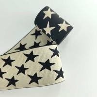 China Huge inventory woven jacquard custom factory shantou shandong shanghai elastic band for garment for sale
