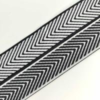 China Free Sample Elastic Herringbone Band Jacquard Elastic Band Elastic Waistband for Garments for sale