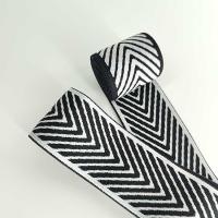 China Free Sample Elastic Herringbone Band Jacquard Elastic Band Elastic Waistband for Garments for sale