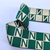 China Polyester Spandex Customized Elastic Band Jacquard Elastic Web Band High Elastic Sewing Band for Wigs Pants Underwear Hand Cr for sale
