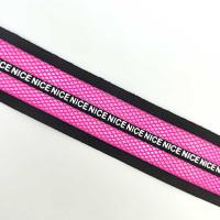China Factory elastic band fixed sustainable 2 inch elastic band jacquard nylon webbing for sale