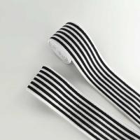China Black grey white elastic hair band rubber band elastic factory wholesales custom elastic band for hairbands for sale