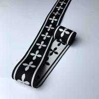 China Soft Hand feel Elastic Ribbon Woven Elastic High Elasticity Jacquard Waistband for sale