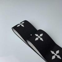 China Customized Design Stretch Ribbon Jacquard Knitted Elastic Bands for Clothes for sale