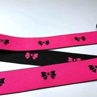 China Verified Design Elastic Band Factory New Design Jacquard Waistband Elastic Webbing for Clothes for sale