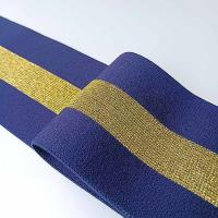 China Two tone polyester jacquard elastic band colored headscarf elastic band for sale