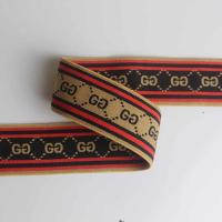 China Custom Fashion Label Nylon/polyester Knitted Jacquard Ribbon Soft Elastic Band for Underwear Boxer Waist Band Belt Custom Logo for sale