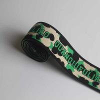 China Free sample sports bra elastic bands jacquard elastic band webbing 4 cm elastic band for bracelets for sale