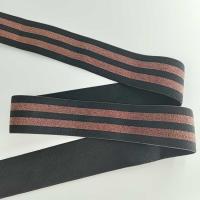 China Sublimated Elastic Waistband Jacquard Elastic Band for Underwear Logo Printed Designer Elastic Bands for sale