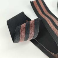 China Sublimated Elastic Waistband Jacquard Elastic Band for Underwear Logo Printed Designer Elastic Bands for sale