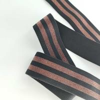 China Sublimated Elastic Waistband Jacquard Elastic Band for Underwear Logo Printed Designer Elastic Bands for sale