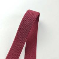 China Wide flat elastic band jacquard letters shapes in custom color elastic stretch band and elastic band for sale