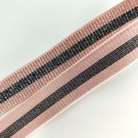 China Fashion stripes elastic band ball custom sizes resistance band elastic factory elastic band crochet for sale