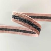 China Fashion stripes elastic band ball custom sizes resistance band elastic factory elastic band crochet for sale