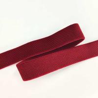 China Fast Delivery Custom Woven Elastic Band Polyester Spandex Elastic Bands for Clothing for sale