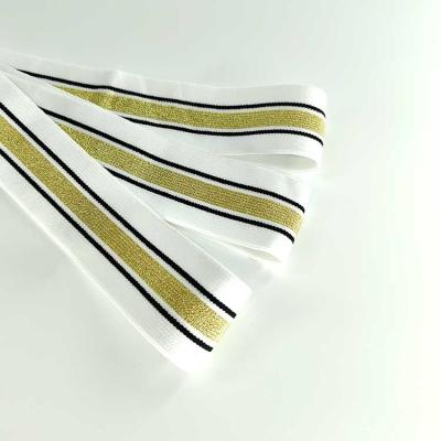 China Wholesale Price Custom Pattern Elastic Ribbon Jacquard Elastic Ribbon for Clothing for sale