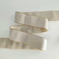 China Customized Fancy Stretchable Polyester Yarn-dyed Elastic Band for Clothes for sale