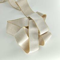 China Customized Fancy Stretchable Polyester Yarn-dyed Elastic Band for Clothes for sale
