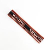 China wholesale free sample manufacturer custom logo and width skinny elastic melt bands for sale