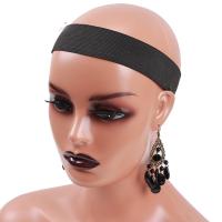 China wholesale free sample manufacturer custom logo adjustable elastic head band for wigs for sale