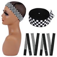 China wholesale free sample manufacturer custom logo blonde wig elastic bands without wig for sale