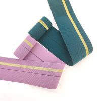 China Free Sample Delivery Fold Over High Elasticity Polyester Custom Normal Elastic Band for Headgear for sale